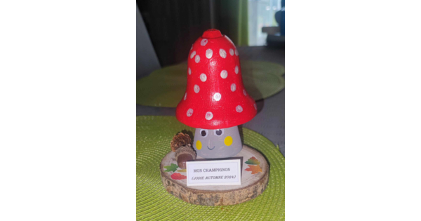 MON CHAMPIGNON par Nenette- 10doigts.fr