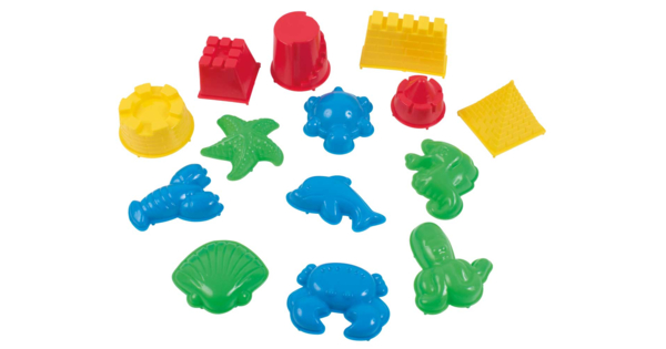 Moules pour sable à modeler - 14 pièces - Sable à modeler - Modelage et ...