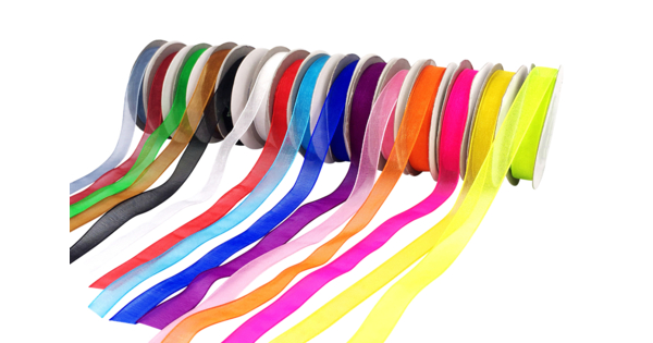 Rubans organza, 10 m - 15 pièces - Nœuds et rubans pour toutes vos ...