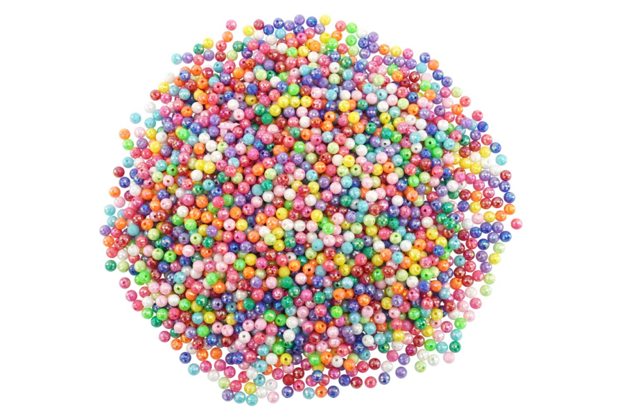 Perles "boule à facettes" - 2000 perles - Perles Plastique