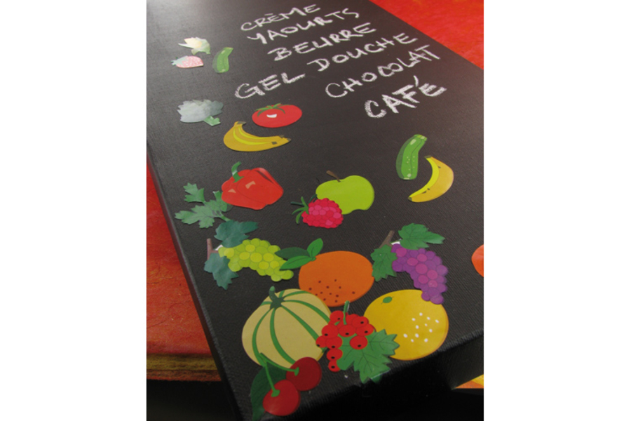 Gommettes fruits - 46 pcs - Gommettes Fleurs, Fruits et Légumes