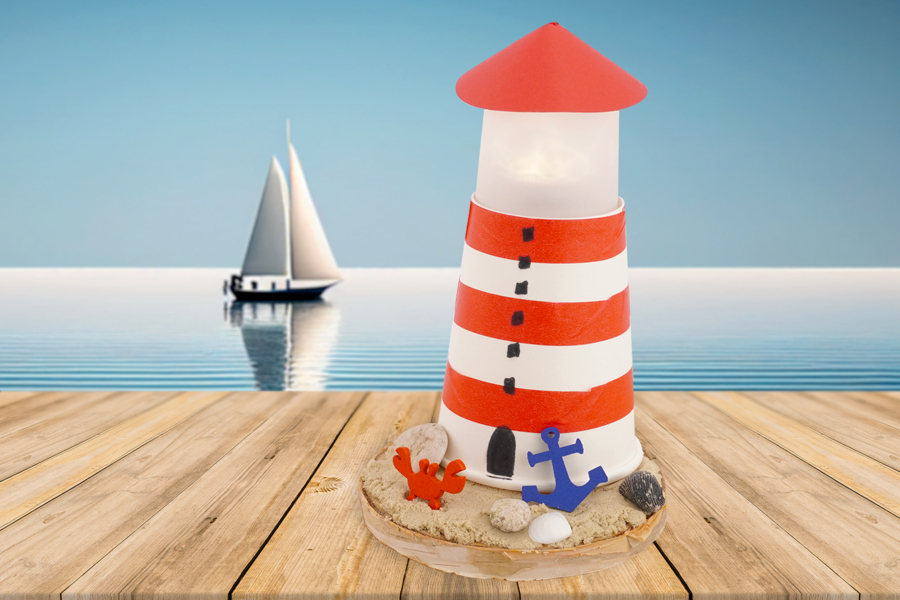 Phare de la mer lumineux - Activités manuelles bricolages