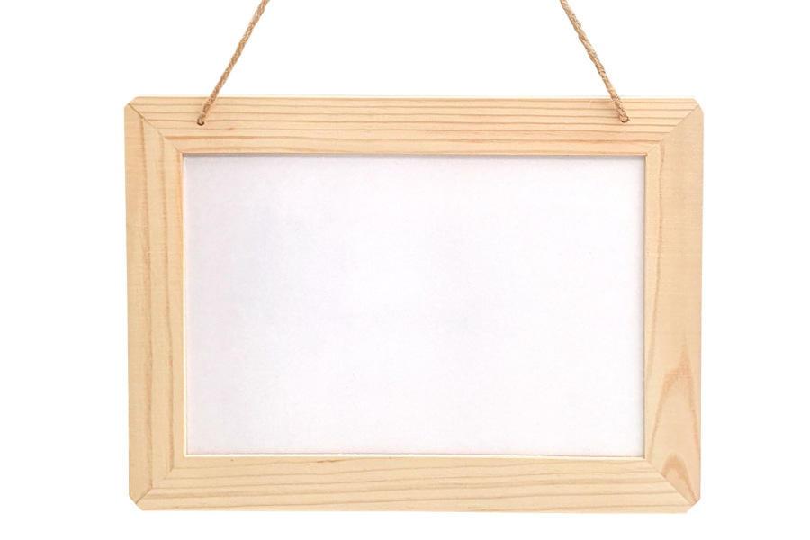 Ardoise tableau blanc - Ardoises en bois