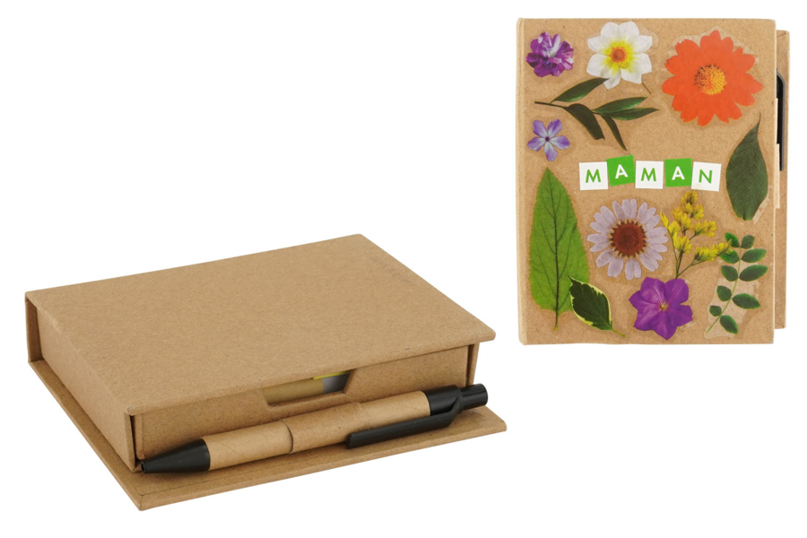 Boîte à notes multifonctions en carton kraft - Albums et carnets à ...