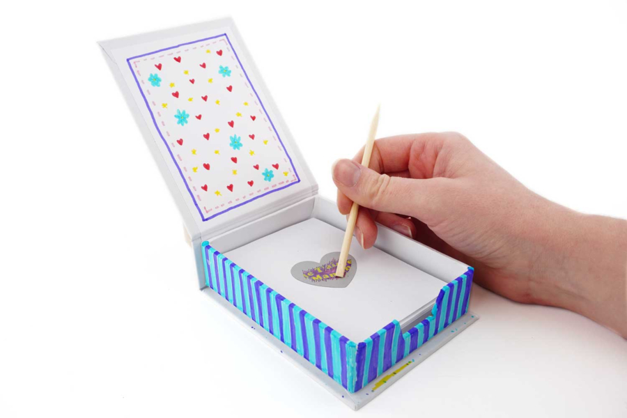 Boîte bloc note en carton - Carnets en carton