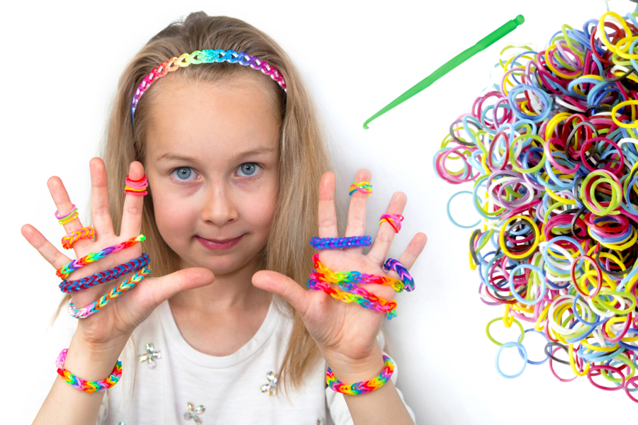 Kit mini élastiques - 300 élastiques - Bracelets en élastiques