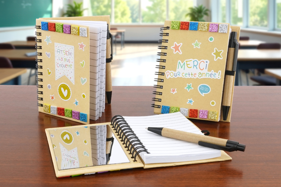 Carnet de notes pour la fin d'année scolaire - Activités manuelles ...