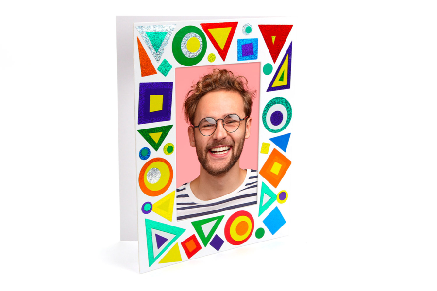 Maxi lot gommettes art abstrait - 804 pcs - Gommettes formes assorties