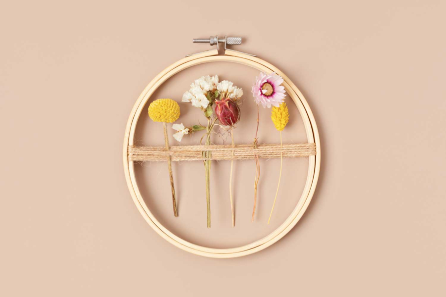 Cercle à broder en bois - Diamètre au choix - Outils de mercerie