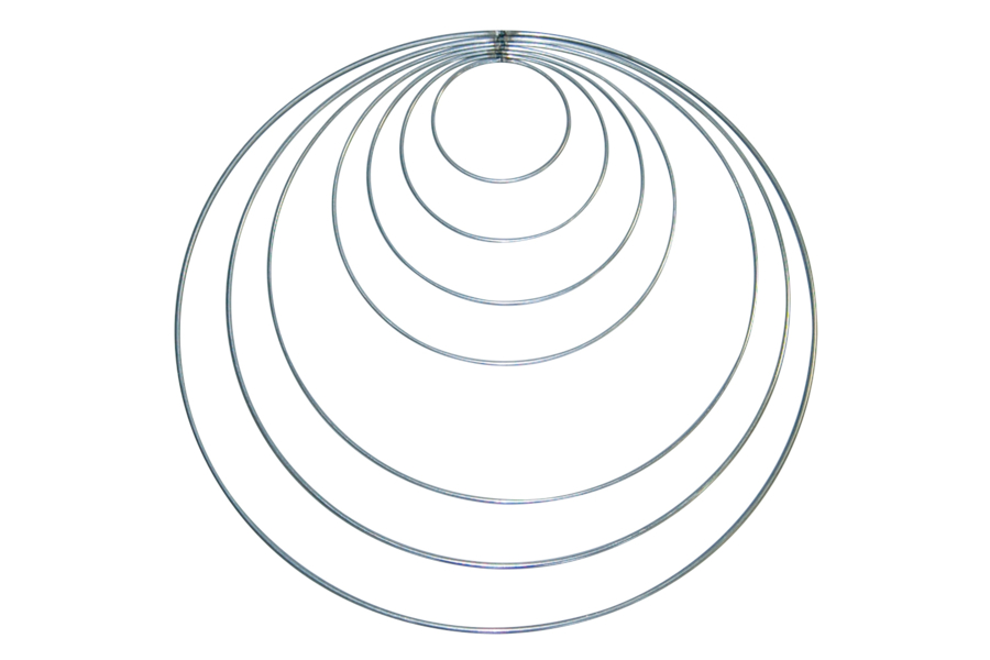 Cercles en métal rigide - Dimensions au choix - Supports en Métal