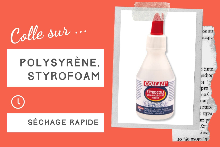 Colle polystyrène - 100 ml - Colles spécifiques