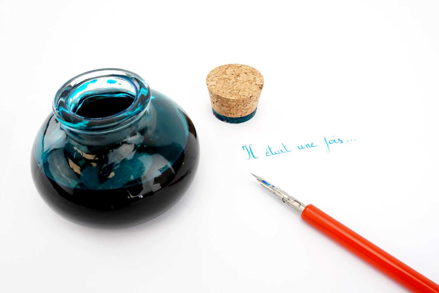 Porte-plume et plume amovible - Ecriture