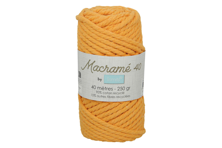 Fil macramé Ø 5 mm- Bobine de 40 mètres - Fils pour macramé