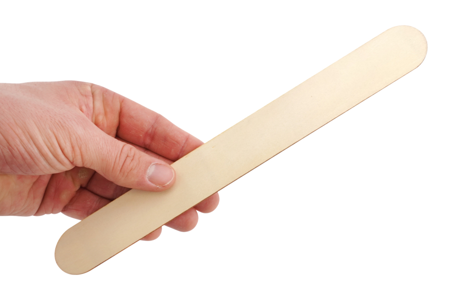 Bâtonnets géants en bois naturel - 20 pièces - Bâtons et tiges en bois