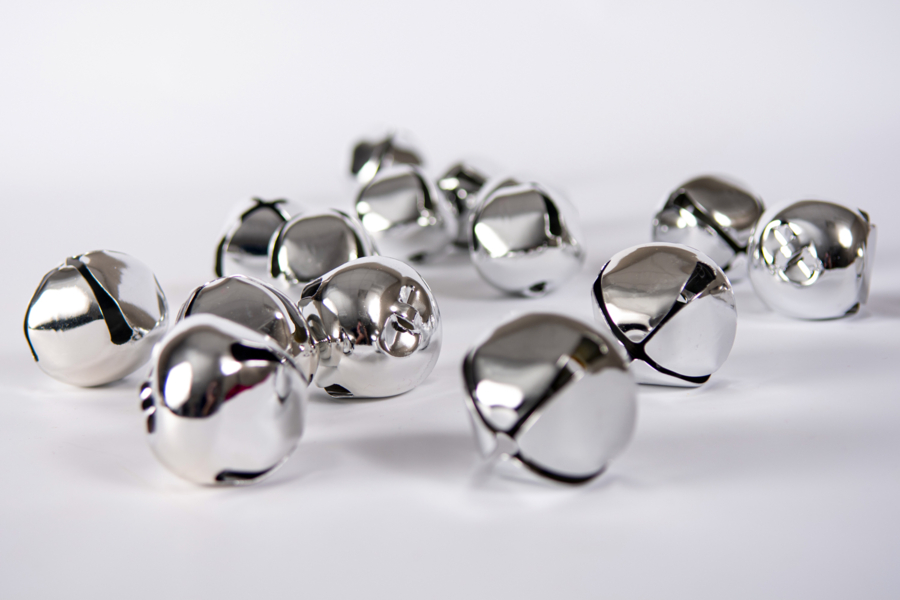 Grelots argentés - Grelots et clochettes