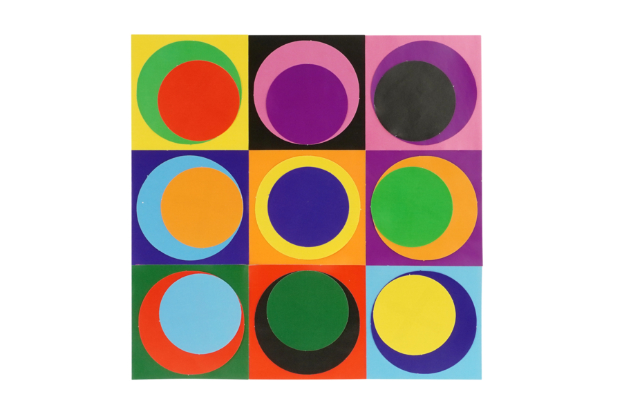 Kit de collage tableaux "Op Art"- 6 tableaux - Activités collage et ...