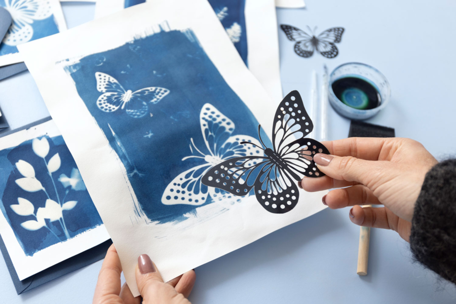 Kit Cyanotype - Le cyanotype : s'initier à la magie de la photographie ...