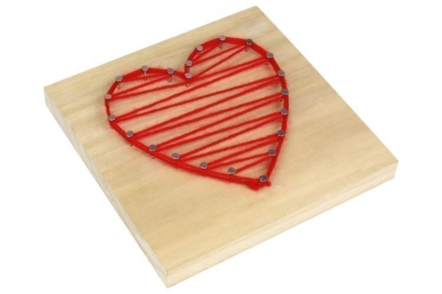 Kit String Art Coeur - String Art pour enfants : l'art de créer avec ...