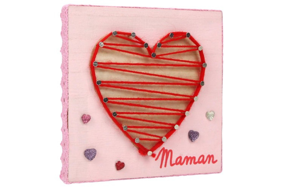 Kit String Art Coeur - String Art pour enfants : l'art de créer avec ...