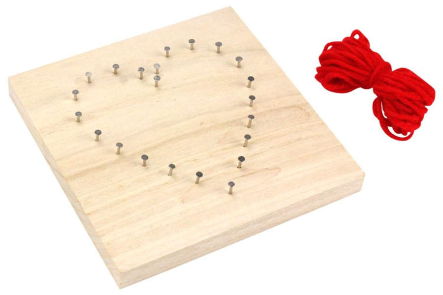 Kit String Art Coeur - String Art pour enfants : l'art de créer avec ...