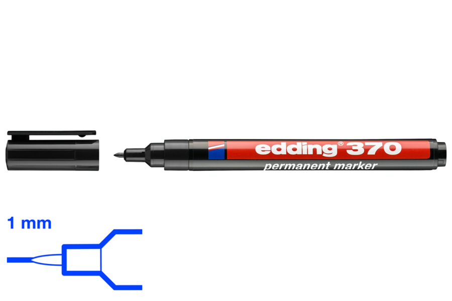 Marqueurs permanents noir - Marqueurs permanents