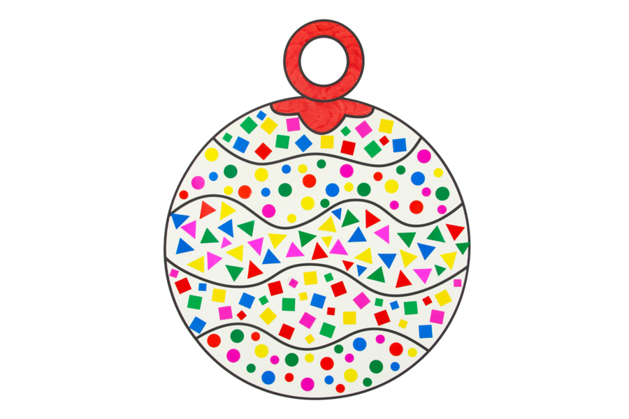 Maxi lot gommettes géométriques - 7000 pcs - Gommettes formes assorties