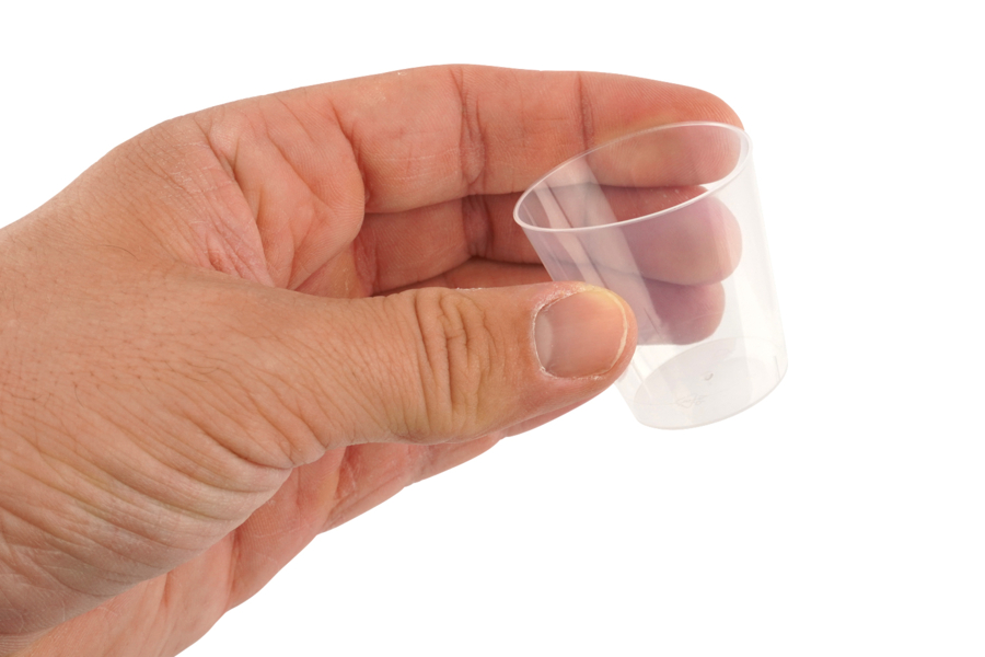 Mini godets en plastique transparent - 20 pièces - Palettes et rangements