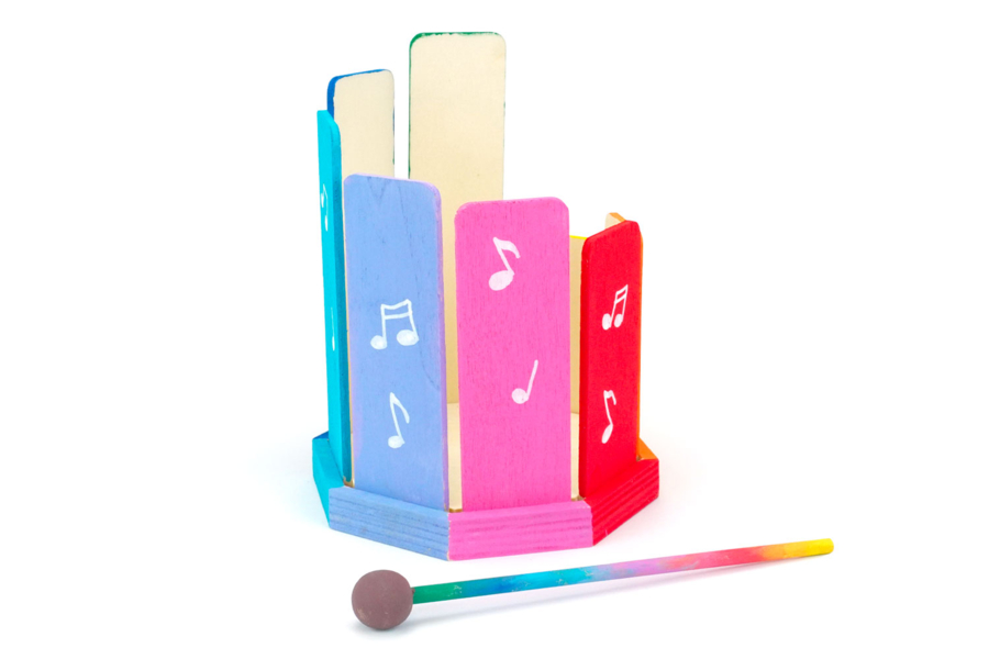 Octoblock en bois à monter + maillet - Instruments en bois