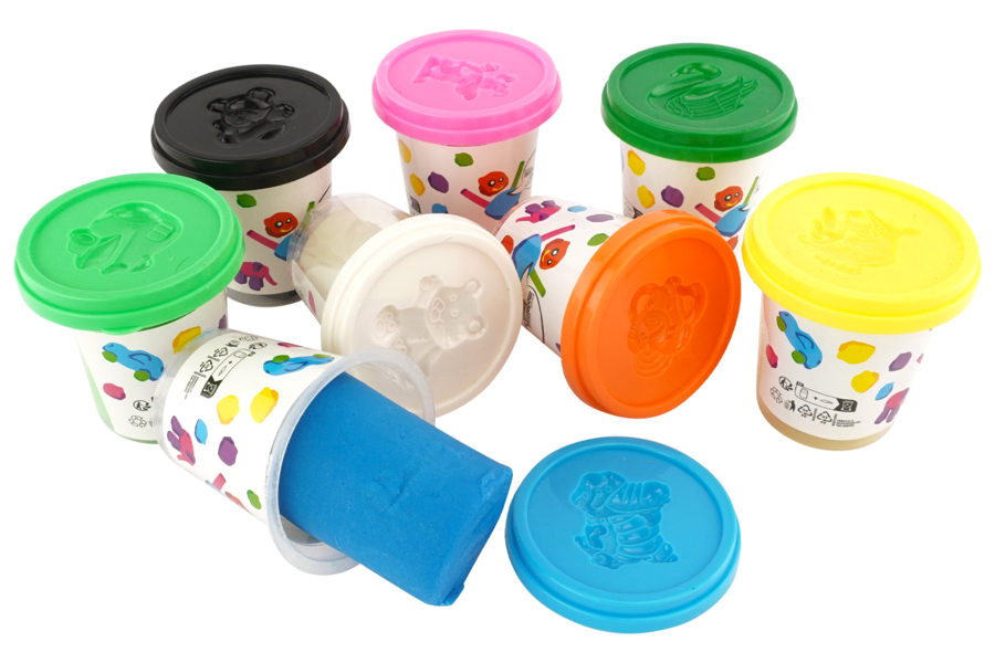 Pâte à modeler 145 gr - 8 couleurs - Pâtes à modeler classiques