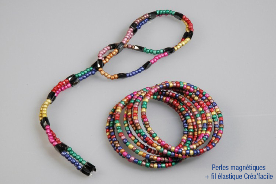 Grosse perles de rocaille nacrées - 8000 perles - Perles Rocaille