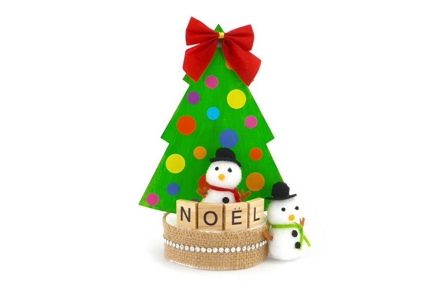 Petit sapin de Noël - Activités manuelles Noël