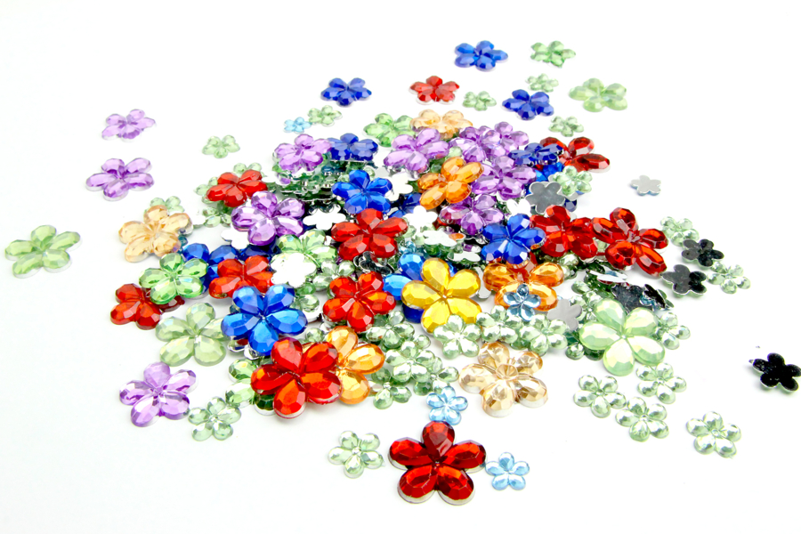 Strass fleurs - 200 pcs - Strass